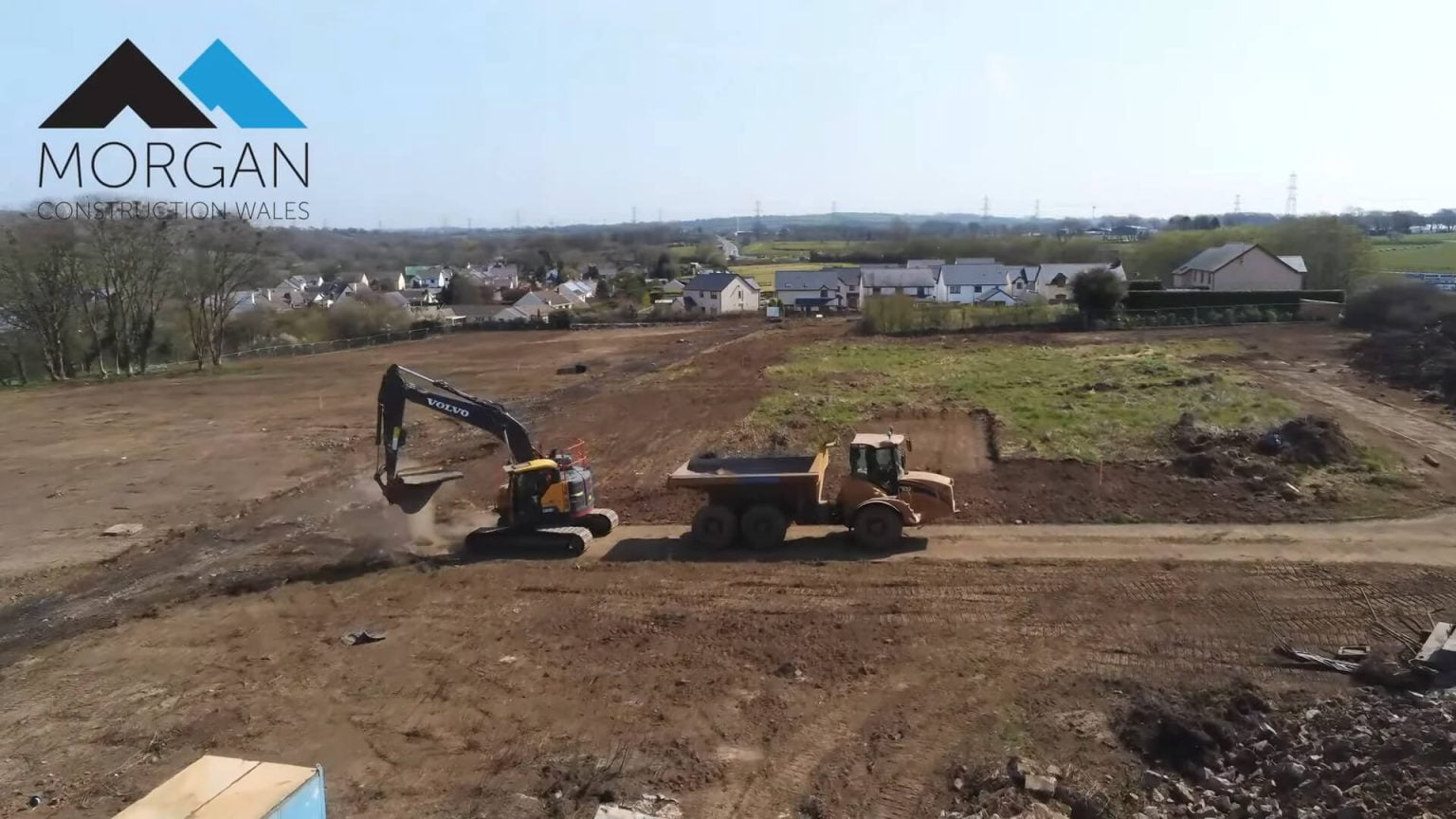 Construction begins in Sageston, Pembrokeshire - Morgan Construction Limited